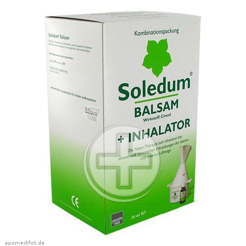 SOLEDUM Balsam flüssig mit Inhalator