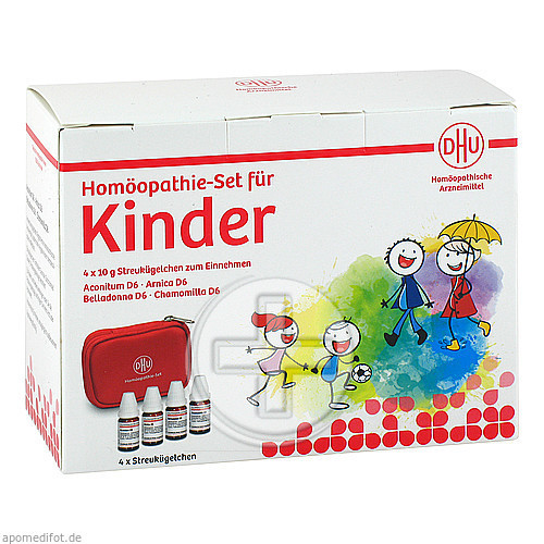 HOMÖOPATHIE Set für Kinder Globuli